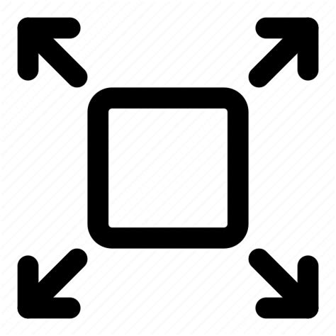 Maximize Enlarge Full Screen Scalable Maximize Option Arrows