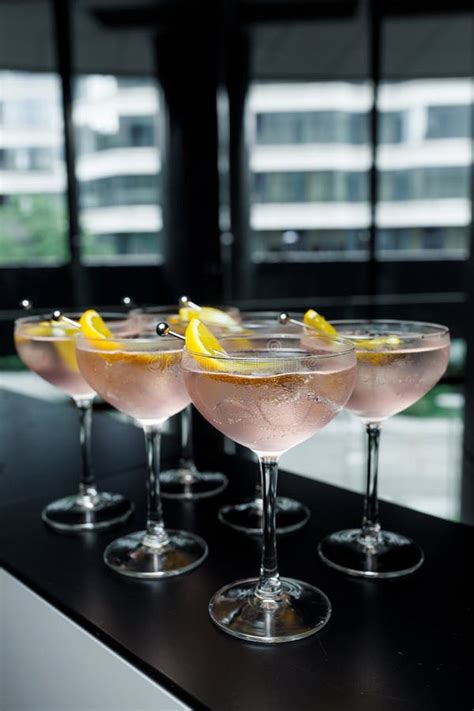 Cocktail At The Bar Buffet Stock Image Image Of Mixology Nightlife