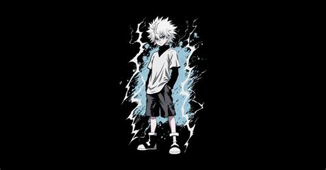 Killua Zoldyck Godspeed Mode Hunter X Hunter Anime Art Killua Zoldyck Posters And Art