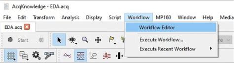 Workflow Automation Licenses ACK100M AWF ACK100W AWF Research BIOPAC