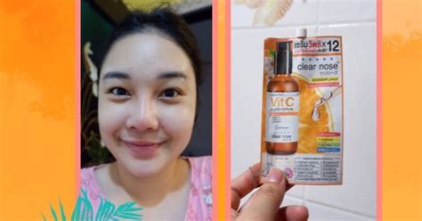 ฟื้นฟูผิวหน้าขาวใสแบบจึ้งด้วยเซรั่มวิตซีเคลียร์โนส