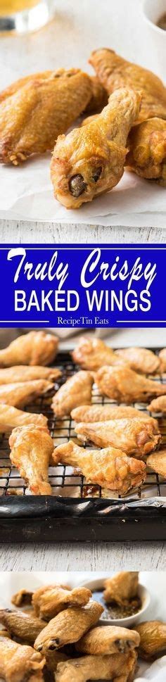 Truly Crispy Oven Baked Chicken Wings With Honey Garlic Sauce