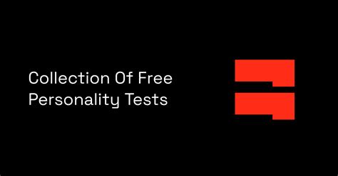 Collection Of Free Personality Tests Blocksurvey