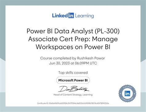 rushikesh pawar on linkedin certificate of completion