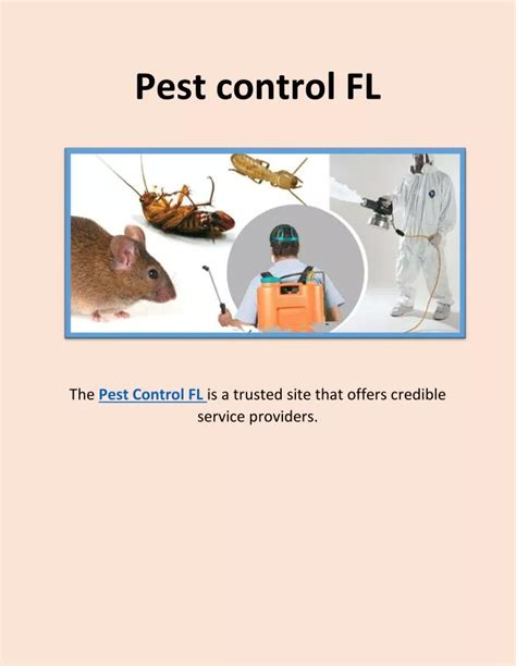 Ppt Pest Control Fl Powerpoint Presentation Free Download Id10129154