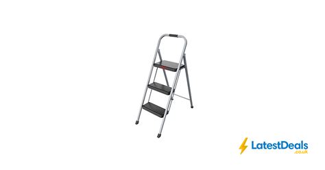 Dupont 3 Step Ladder Folding Step Stool £44 08 At Amazon