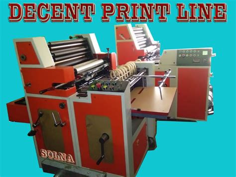 Single Color Sheet Fed Offset Printing Machine at Rs 450000 शट फड ऑफसट परटग मशन in