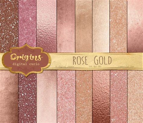 Rose Gold And Champagne Textures Artofit