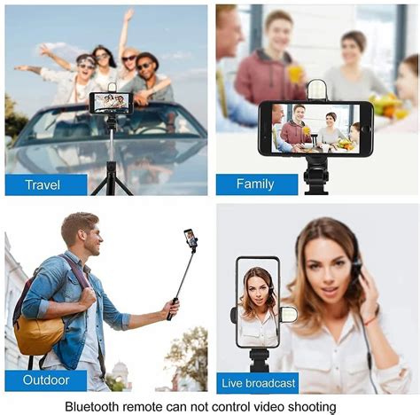 Selfie Stick R1s 3 In 1 Multifunctional Bluetooth Extendable Selfie