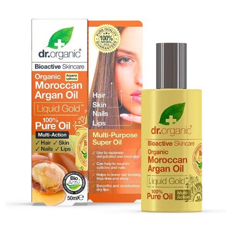 Dr Organic Moroccan Argan Oil Pure Oil 50ml Skin Superdrug