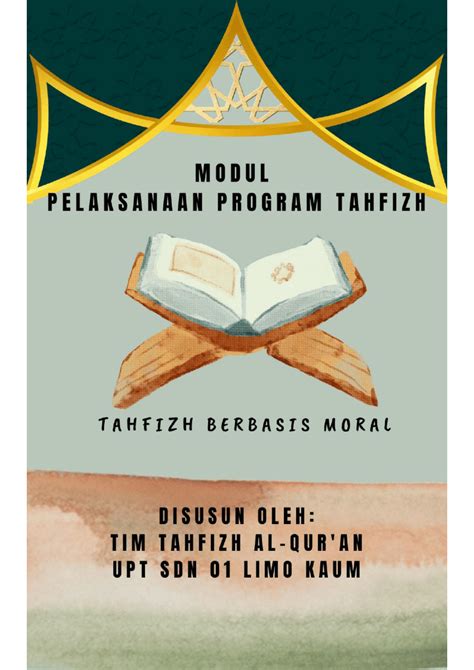 Pdf Modul Pelaksanaan Program Tahfizh Al Quran