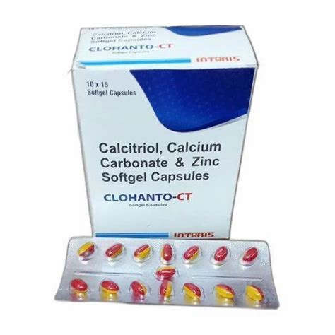 Intoris Calcitrol Calcium Carbonate Zinc Softgel 10x15 Tablets At Rs