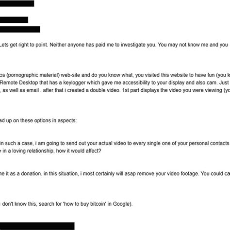 An Example Of Sextortion Email Malwarebytes 2020 Download