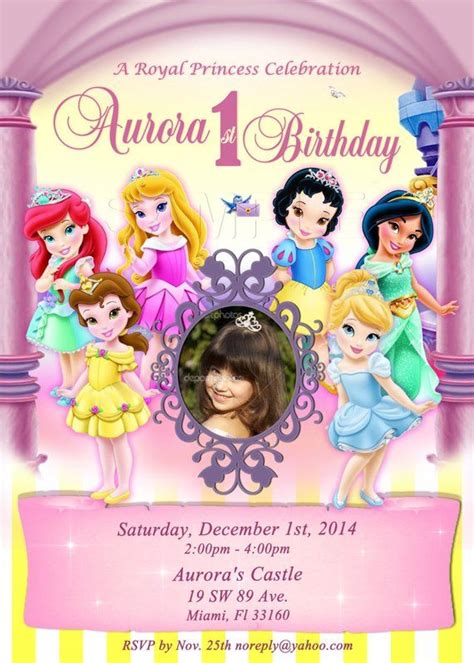 Crear Tarjetas De Cumpleaños Princesas