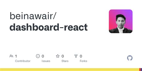 Github Beinawairdashboard React