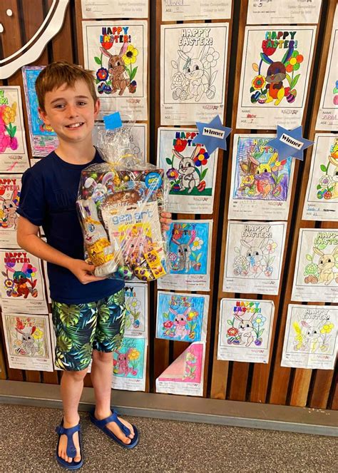 Easter Colouring Comp Winners Rigters Supermarkets Geraldton