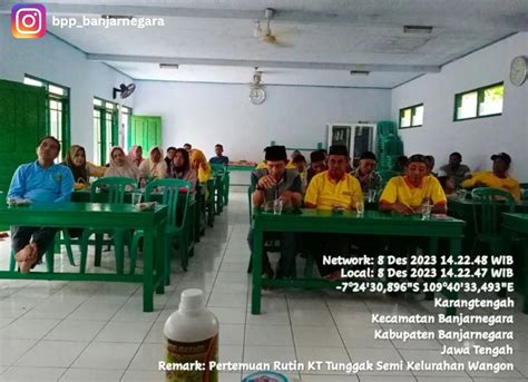 Pertemuan Rutin Kelompok Tani Tanilink