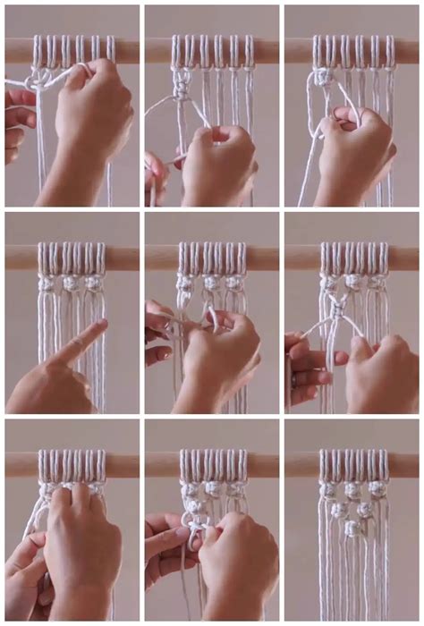 Diy Macrame Tutorial Berry Knot Pattern Csheb