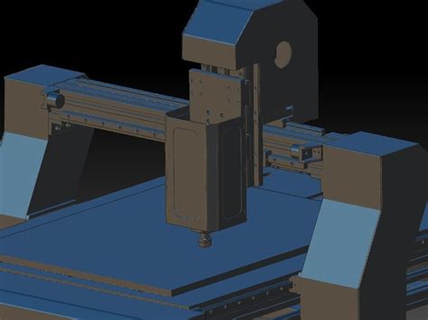 CNC ROUTER MACHINE DESIGN D Model CGTrader