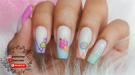 Unhas Decoradas de Dia das Crianças 2025 Ideias Divertidas Unhas