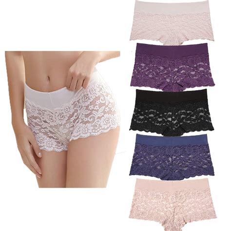 3pack Plant Lace Scallop Trim Panty Artofit