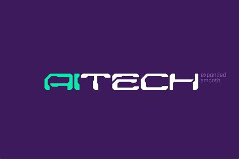 Font Aitech Expanded Smooth Descargar E Instalar En El Web Sitio