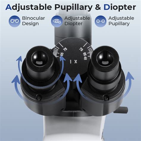 Trinocular Compound Microscope Australia 40x 2500x Kentfaith