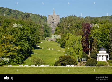 Hercules Monument Apollo Temple Park Wilhelmshoehe Kassel Hesse