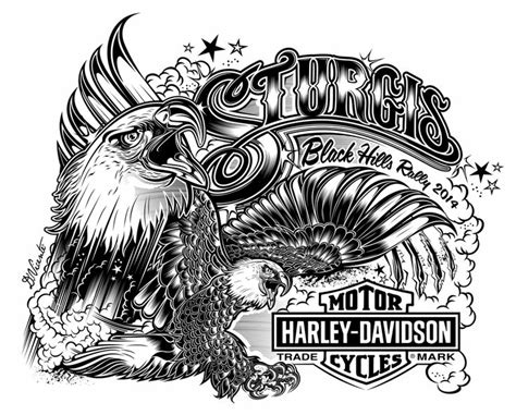 Harley Davidson Usa On Behance Harley Davidson Artwork Bike