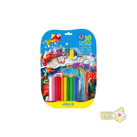 خمیر بازی ۱۰رنگاسباب بازی هایپرتوی