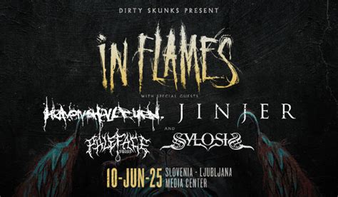 Vstopnice Za In Flames Heaven Shall Burn Jinjer 10062025 Ob 1600