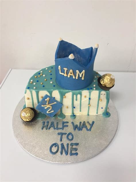 Half Birthday Cake Novelty The Cake Dream