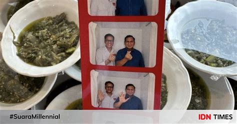 Prabowo Makan Siang Hingga Photobox Bareng Influencer