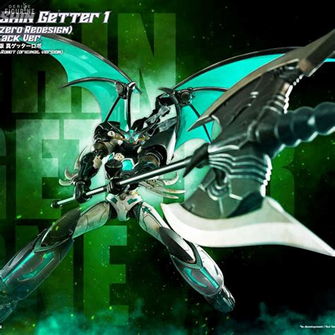 Figure Shin Getter 1 Black Robo Dou Getter Robot The Last Day Threezero