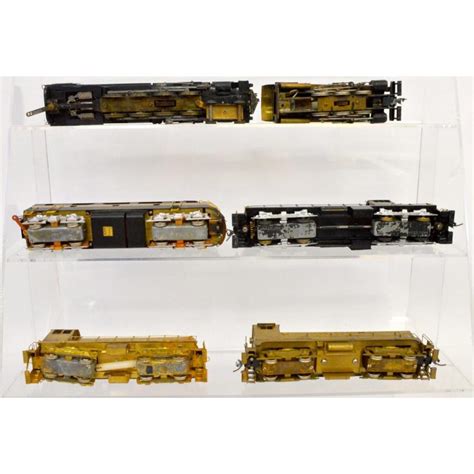 Sold Price Group Of Ho Brass Steam And Diesel Locomotives For Parts Or