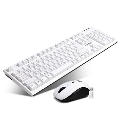 스카이디지탈 Nkeyboard W570 무선키보드마우스 화이트 티몬