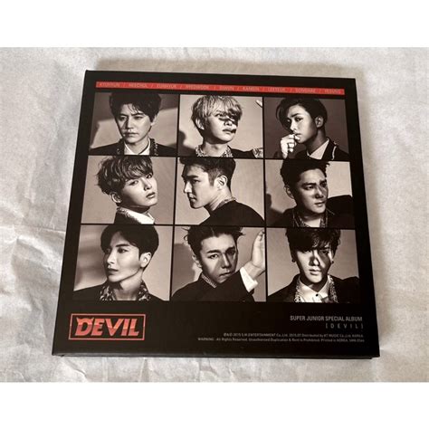 Jual Cd Super Junior Devil Second Shopee Indonesia
