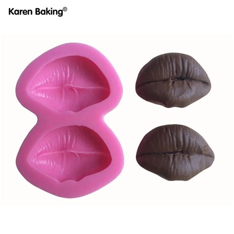 Sexy Lips Silicone 3d Mold Cookware Dining Bar Non Stick Cake