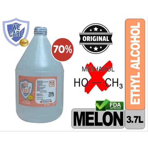 WE CARE ETHYL ALCOHOL MELON SCENT No Methanol Shopee Philippines