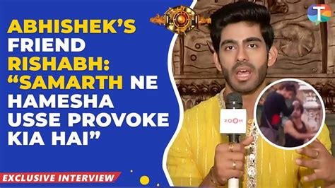 Rishabh Jaiswal Backs Abhishek Kumar After He Slaps Samarth Jurel In