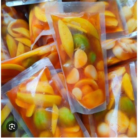 Jual Manisan Asinan Rujak Buah Segar Rujak 400g Buah Campuran Seger Di