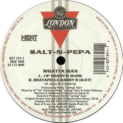Yahooオークション 米12” Salt N Pepa En Vogue Whatta Man 857391