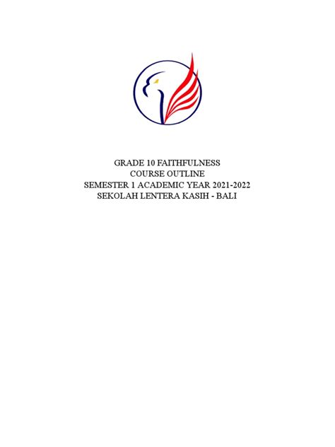 2021 2022 G10 Semester 1 Course Outline Pdf