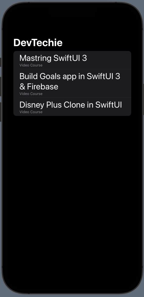 Swiftui List Deep Dive