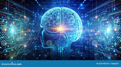 An Abstract Exploration Of Artificial Intelligence Ai Generative Stock