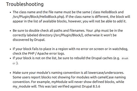 8 Programmatically Added Block Doesnt Appear In Block Admin Page