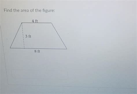 Solved Find The Area Of The Figure Chegg Com