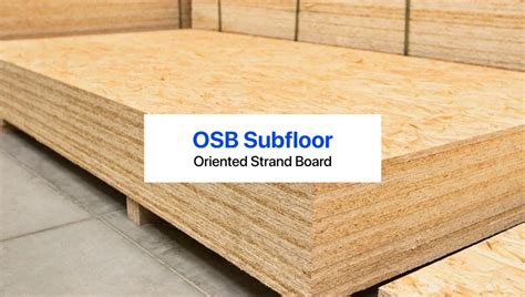 Osb Subfloor Oriented Strand Board Buildmyplace