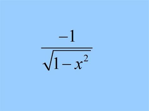 Trig Derivatives Flashcards Quizlet