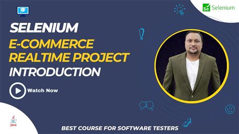 Selenium Realtime Project Framework Introduction For E Commerce Youtube